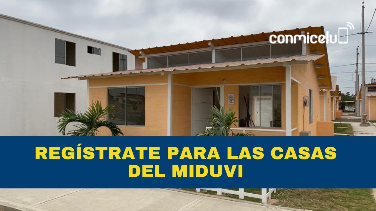 Registro para las casas del MIDUVI - Conmicelu